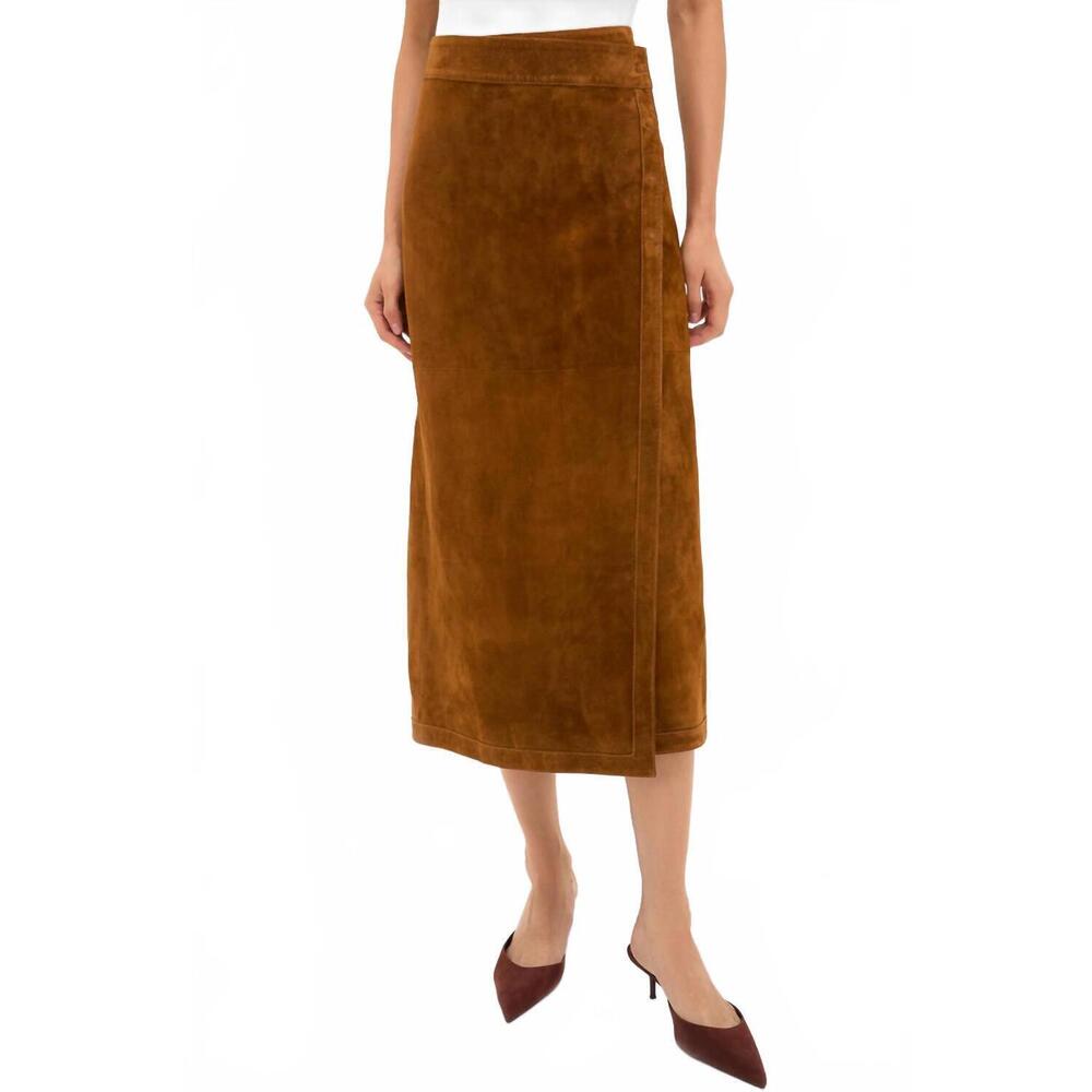 HUNTER BELL | Skirts | New Hunter Bell Winona Midi Skirt In Nutmeg ...